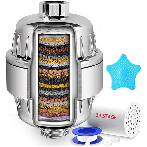 Douchefilter Hard Water Magichome 32 Traps Douchefilter Voor Hard Water Meertraps
