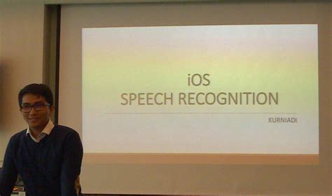 Tech Talk — Ios Speech Recognition