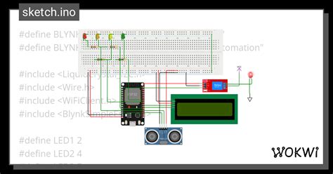 Water Level Automation Copy Wokwi Esp32 Stm32 Arduino Simulator