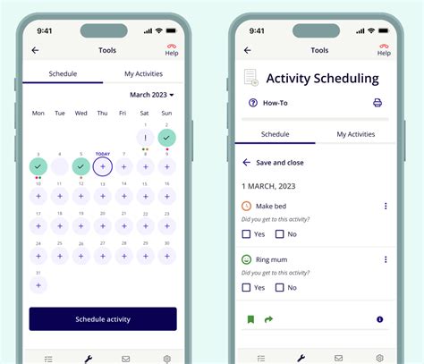 Updates To Activity Scheduling Silvercloud