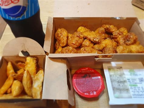 교촌 허니콤보 레드디핑소스 음식여행 에펨코리아