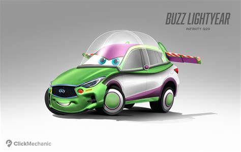 Pixar Car Buzz Lightyear Drawing