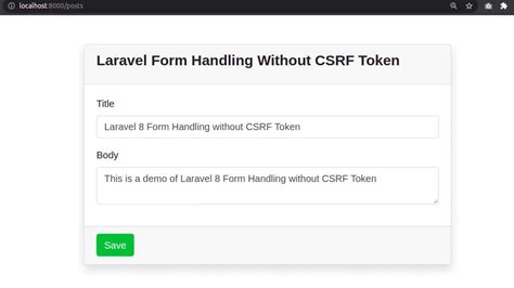 How To Resolve 419 Page Expired Issue In Laravel Due To Inactivity