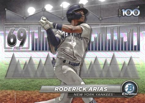 2024 Bowman Bowman Scouts Top 100 Btp 69 Roderick Arias Trading