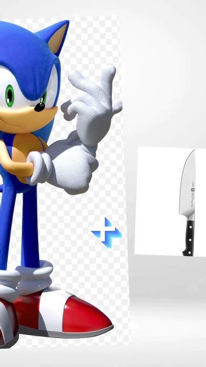 Sonic And Knife Youtube