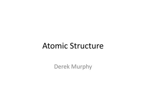 Chem1 Lecture1 2 Atomic Structure 1 Ppt Free Download