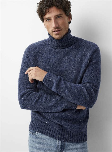 Mens Turtleneck Sweaters Simons Canada