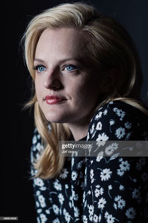 Actress Elisabeth Moss Of High Rise Poses For A Portrait At The