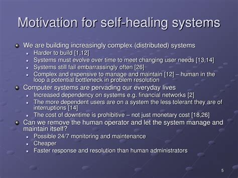 PPT Design And Implementation Of Self Healing Systems PowerPoint Presentation ID