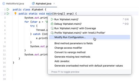 Rundebug Configurations Intellij Idea Documentation