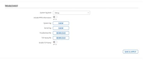 File Networking Rutos Manual Administration Troubleshoot Troubleshoot