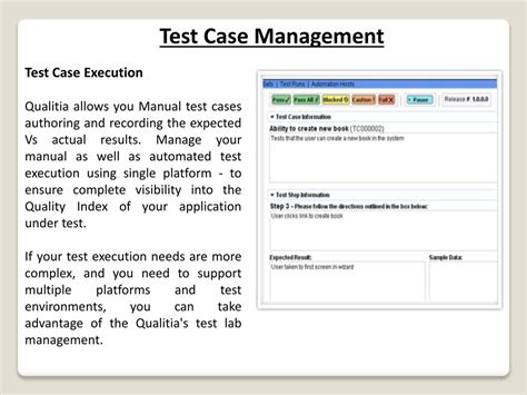 Ppt Qualitia Software Robust Test Automation Frameworkse Powerpoint Presentation Id 7365734