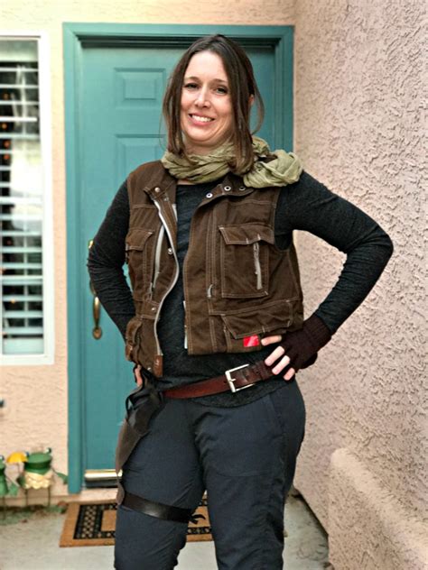 Diy Jyn Erso Costume Desert Chica Diy Jyn Erso Costume Desert Chica