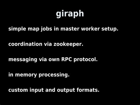 Large Scale Graph Processing With Apache Giraph Speaker Deck
