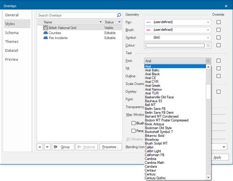 Setting The Font Of A Text Item