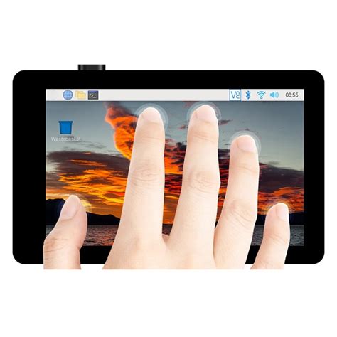 4 inch ips touchscreen monitor for raspberry pi 4b grandado