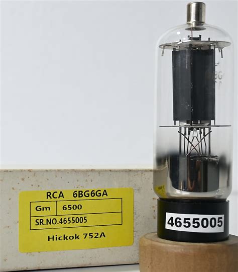 Rca 6bg6ga Electron Tube 6l6 Subtitute Made In Usa 1pc Reverb