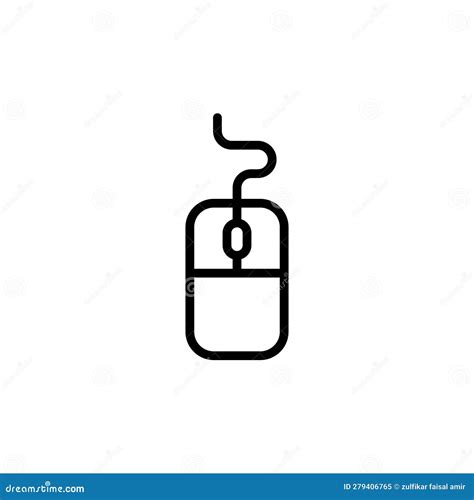 Mouse Icon Click Icon Vector Pointer Icon Vector Stock Vector Illustration Of Curve Modern