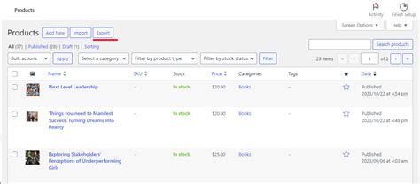 How To Upload Products To Woocommerce Using A Csv File