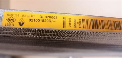 Kondenzator Klime Hladilnik Klime Renault Scenic 4 16 Dci