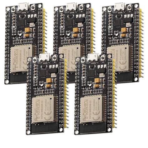 Todo Lo Que Necesitas Saber Sobre El Azdelivery 5 X Esp32 Esp Wroom 32