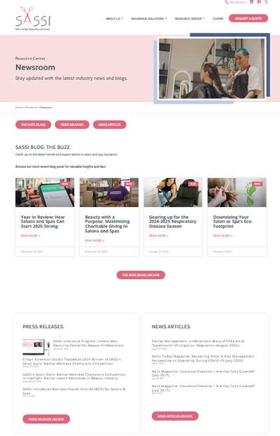Sassi Unveils New Logo And Website For Salon Professionals