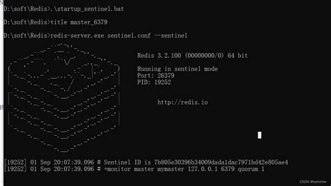 windows的redis配置sentinel window配置redis sentinels怎么配置 csdn博客