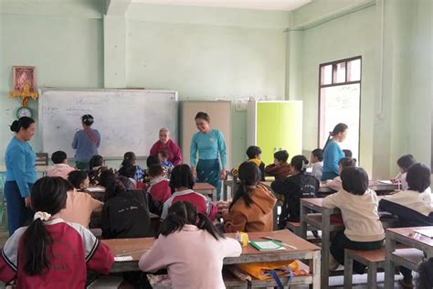 မိုင်းယုမြို့ အမျိုးသမီးရေးရာအဖွဲ့က အ ထ က မိုင်းယု ၌ နွေရာသီ အားကစားသင်တန်းတက်ရောက်နေသည့် ကျောင