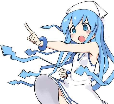 Fusazakura Ikamusume Shinryaku Ikamusume Commentary Highres 1girl