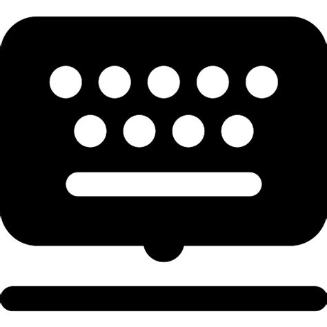 Keyboard Layout Float Icon Svg Png Free Download