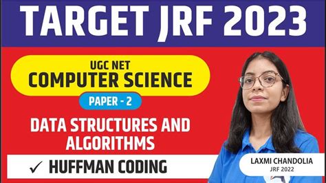 Computer Science Data Structures And Algorithms Target Net Jrf 2023 Ii Paper 2 By Laxmi