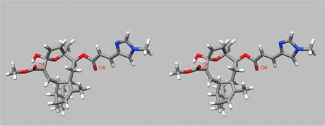 Stereo Pair View Of The Structure Of The Diterpenoid Sarcodictyin A Download Scientific