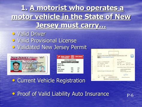 Ppt The New Jersey Driver License System Chapter 1 P 5 26 Powerpoint
