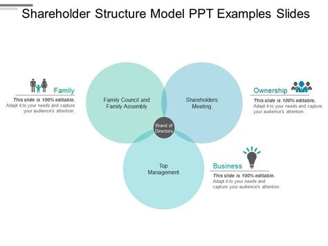 Shareholder Structure Model Ppt Examples Slides Presentation Powerpoint Diagrams Ppt Sample