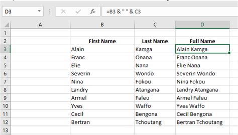 Formatting Text Using The Concatenate Function In Excel Creative Blog