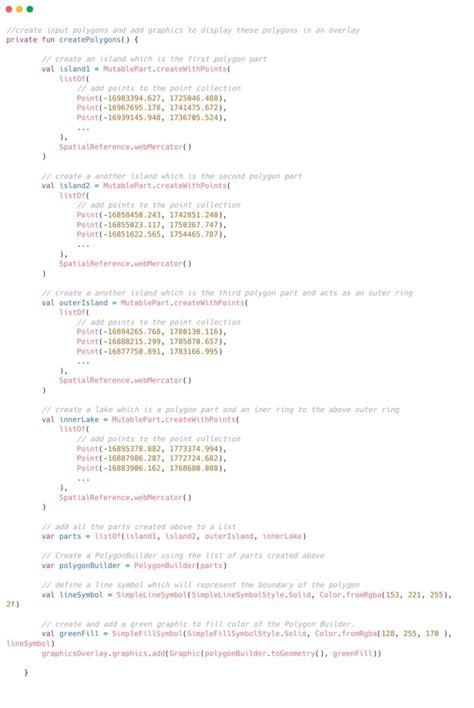 Map Complex Features With Multipart Geometries