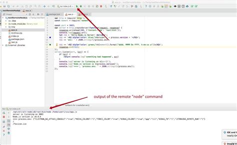 Remote Usage Of Nodejs Interpreters In Easy Way