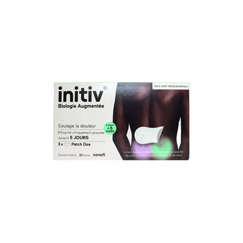 Initiv Patch Dos Anti Douleur X3 Sanofi