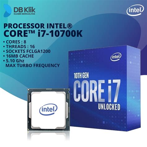 Jual Processor Intel Core I7-10700K Box - Intel Core I7 10700K | Shopee ...