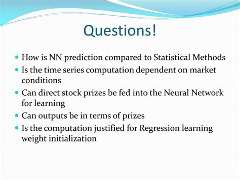 PPT Financial Time Series Forecasting By Neural Network PowerPoint Presentation ID