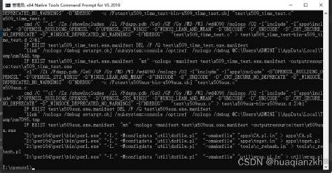 win10 64bit源码nmake方式安装openssl nmake安装 csdn博客