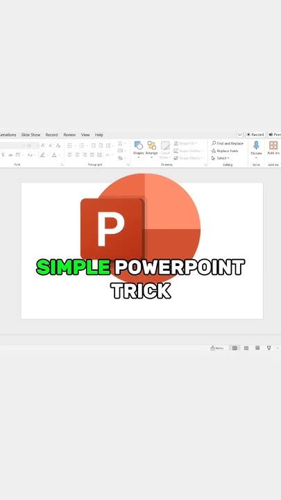 Simple Powerpoint Trick Powerpoint Powerpointpresenation Tutorial
