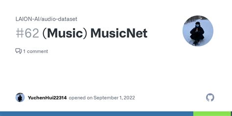 Music Musicnet · Issue 62 · Laion Aiaudio Dataset · Github