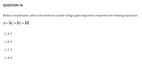 Solved QUESTION Without Simplification What Is The Chegg Com