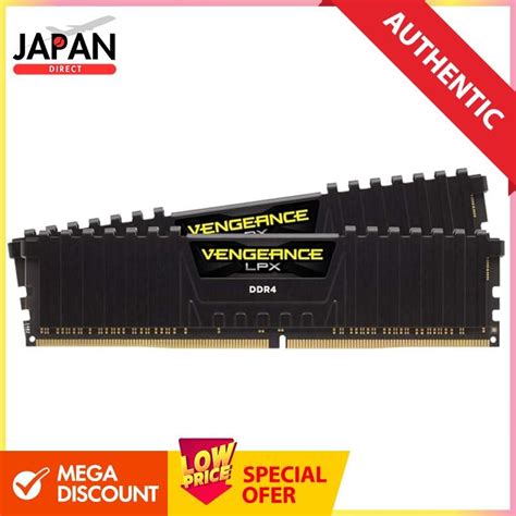 Corsair Ddr4 3600mhz Desktop Pc Memory Module Vengeance Lpx Series 16gb 2 X 8gb Black Corsair Ddr4 3600mhz Desktop Pc Memory Module Vengeance Lpx Series 16gb 2 X 8gb Black