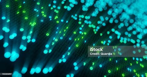 미래 지향적 인 데이터 스트림 디지털 흐름 파워 광선과 빛이 있는 다이나믹 패턴 데이터 전송 정보 개념입니다 기술 배경입니다 3d 렌더링 N 개념에 대한 스톡 사진 및 기타