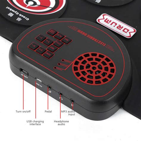 Musongs Digital Electronic Drum Kit Portable Drum Grandado