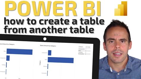 How To Create A New Table From An Existing Table In Power Bi 2022 Youtube