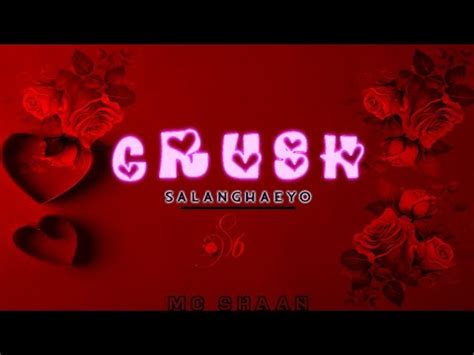 𝐂𝐑𝐔𝐒𝐇 [Official Lyric Video] // (Prod. Jammy beatz) - YouTube