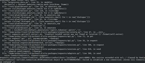 Error When Run Preprocess Data Py Issue Salesforce Glad GitHub
